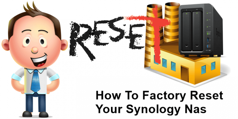 How To Factory Reset Your Synology NAS – Marius Hosting