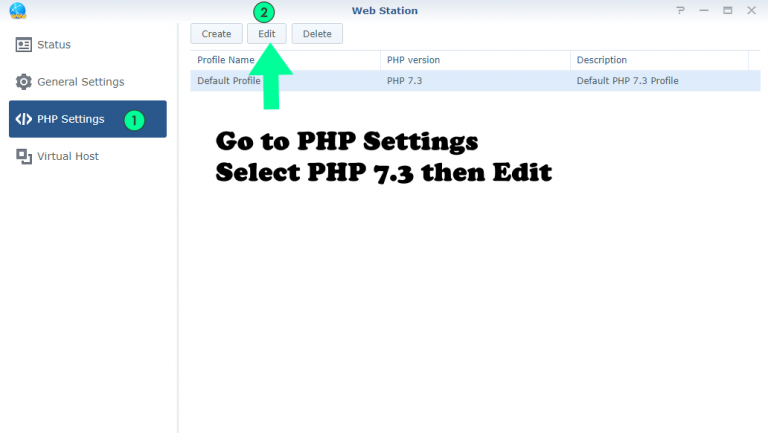 Synology Php 73 Settings And Extensions For Joomla Marius Hosting