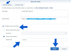 Synology: How Can I Create a Shared Link? – Marius Hosting