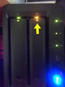 Synology: How to Switch Drive Indicator Status Light – Marius Hosting