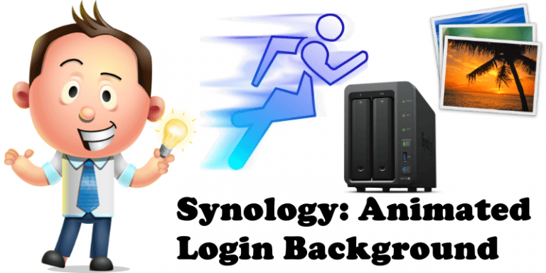 Synology: Animated Login Background – Marius Hosting