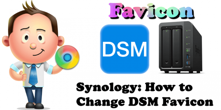 Synology: How to Change DSM Favicon – Marius Hosting