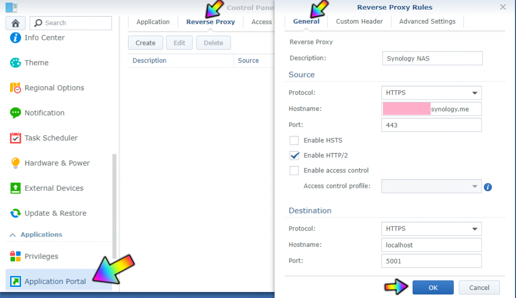 Synology: How to Access synology.me Without port :5001 at the End ...