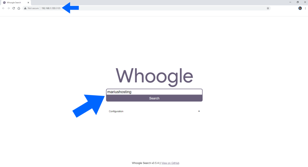 How to Install Whoogle on Your Synology NAS – Marius Hosting
