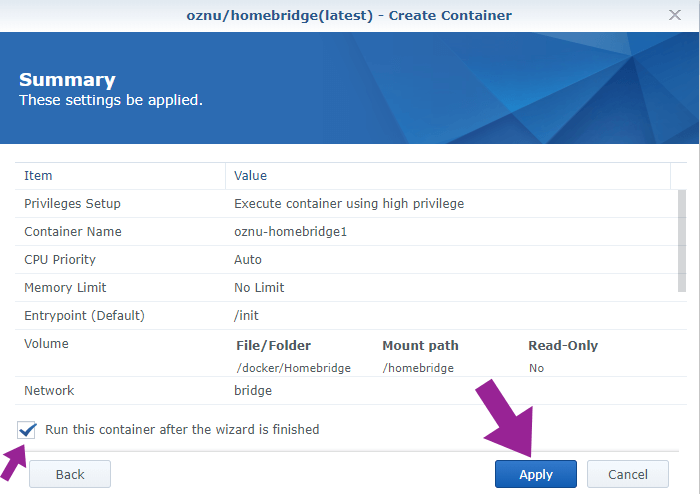 How to Install Homebridge on Your Synology NAS – Marius Hosting