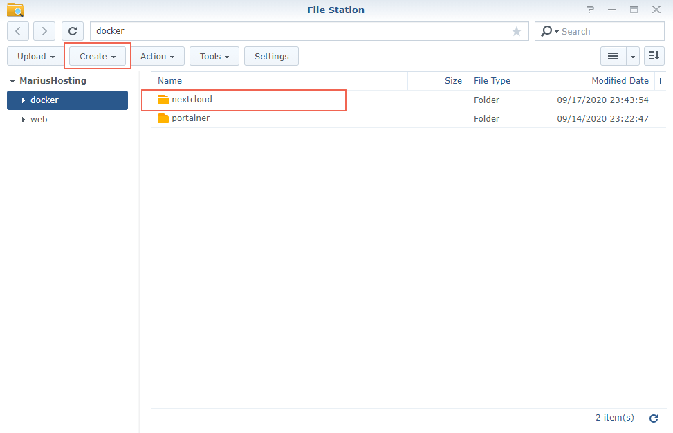 Synology: How to Install Nextcloud Using Docker – Marius Hosting
