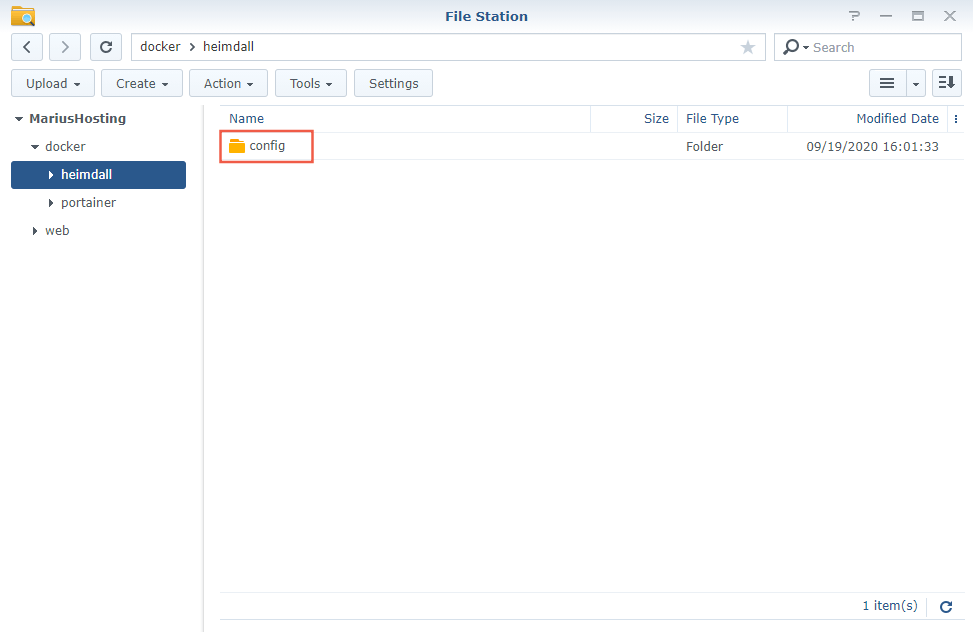 How to Install Heimdall on Your Synology NAS – Marius Hosting