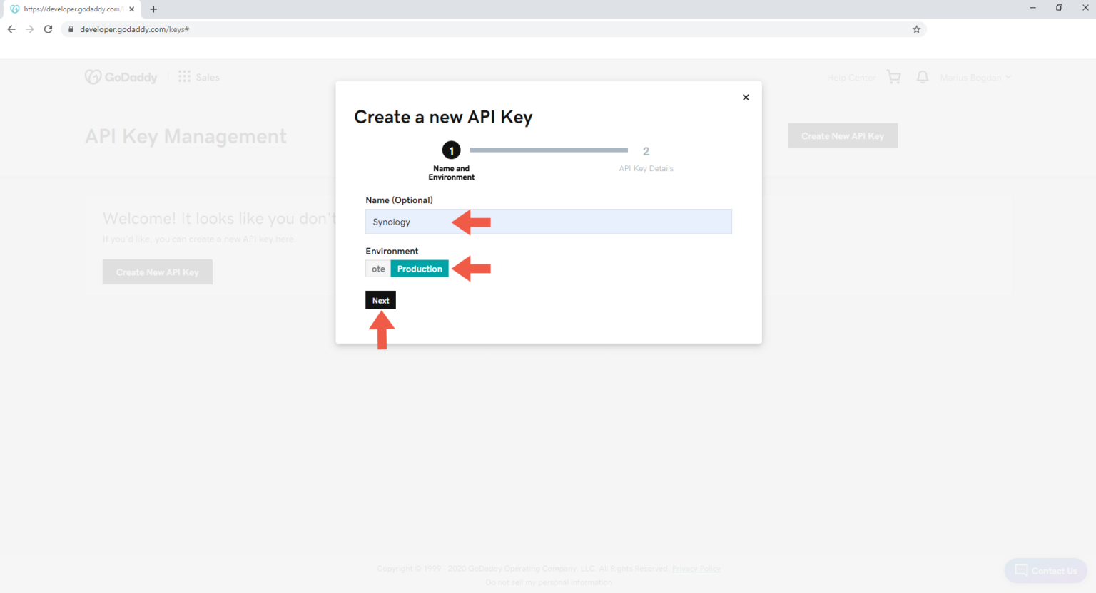 Synology: How to Automatically Update GoDaddy A Record If You Have Dynamic IP – Marius Hosting