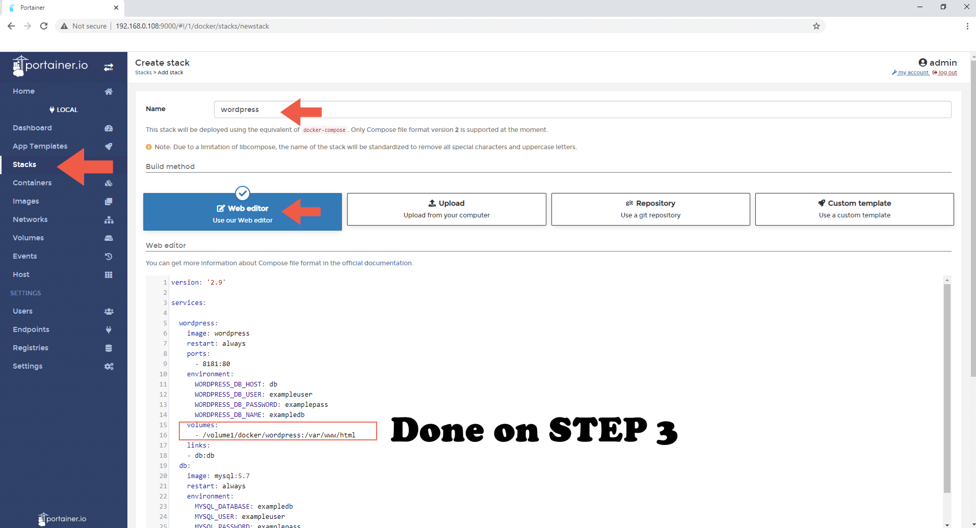 Synology: How to Install WordPress Using Docker – Marius Hosting