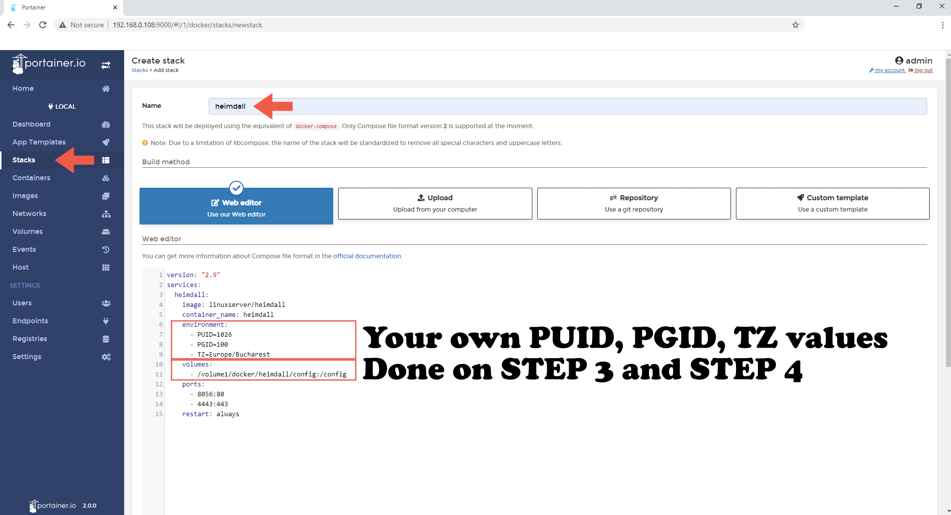 How to Install Heimdall on Your Synology NAS – Marius Hosting