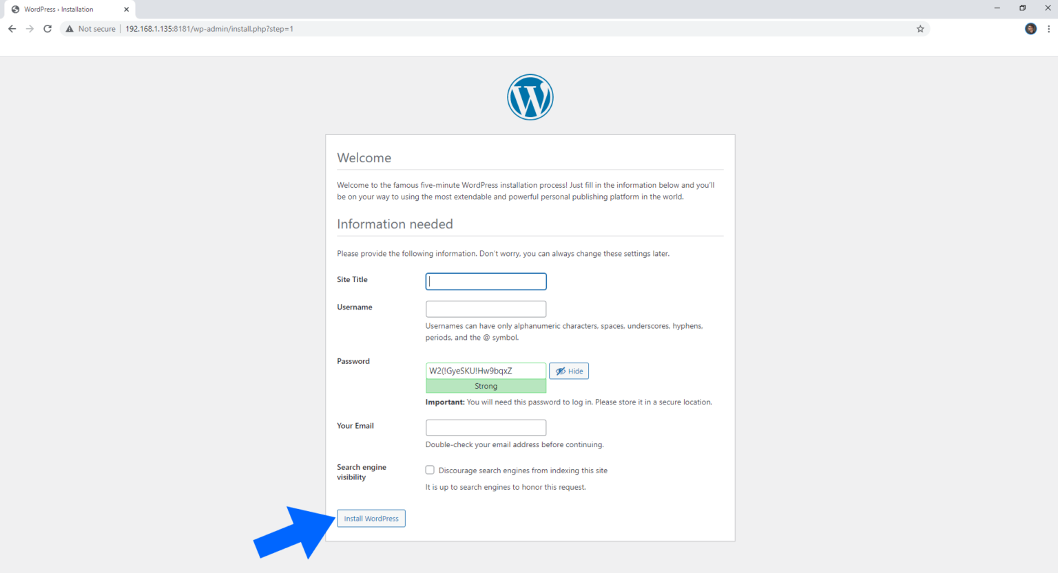 Synology: How to Install WordPress Using Docker – Marius Hosting