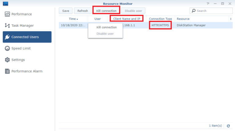 Synology: How to Find Users Currently Connected to Your NAS – Marius ...