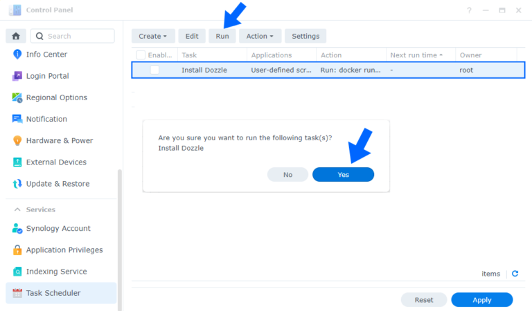 Synology: 30 Second Dozzle Install Using Task Scheduler & Docker ... Synology: 30 Second Dozzle Install Using Task Scheduler & Docker ...