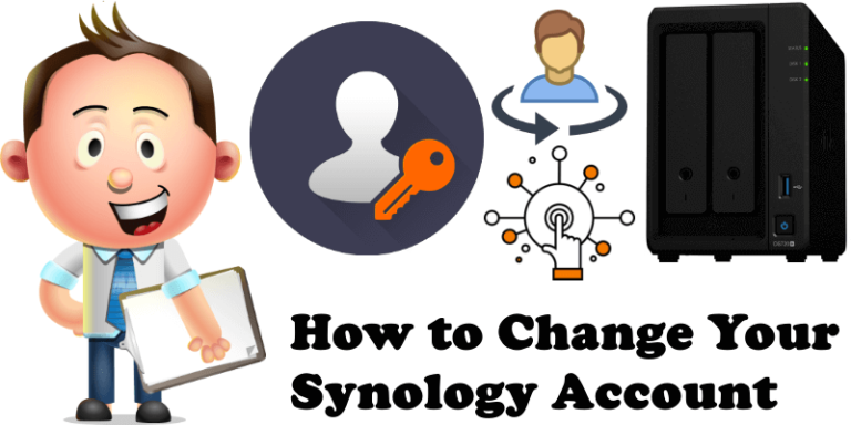 How to Change Your Synology Account – Marius Hosting