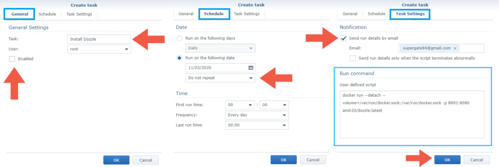 Synology: 30 Second Dozzle Install Using Task Scheduler & Docker ... Synology: 30 Second Dozzle Install Using Task Scheduler & Docker ...