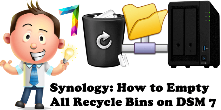 Synology: How to Empty All Recycle Bins on DSM 7 – Marius Hosting