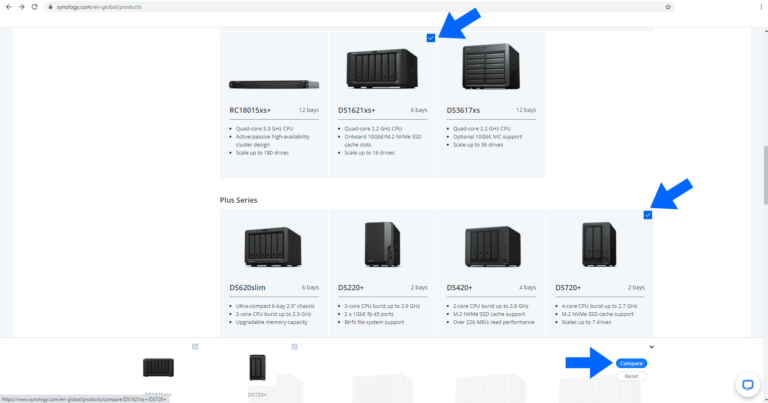Synology: How to Compare NAS Models Specifications – Marius Hosting