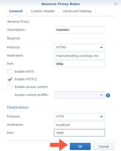 Synology: How to Allow Hastebin to Work Over an HTTPS Connection ...