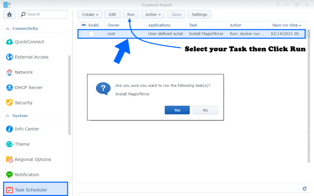 How to Install MagicMirror on Your Synology NAS – Marius Hosting