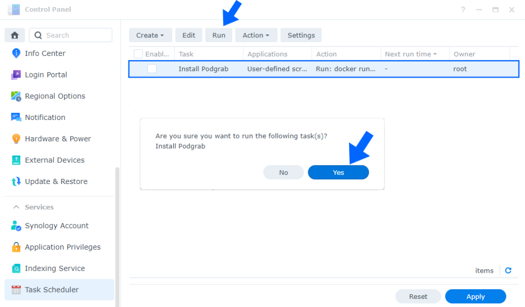 How to Install Podgrab on Your Synology NAS – Marius Hosting