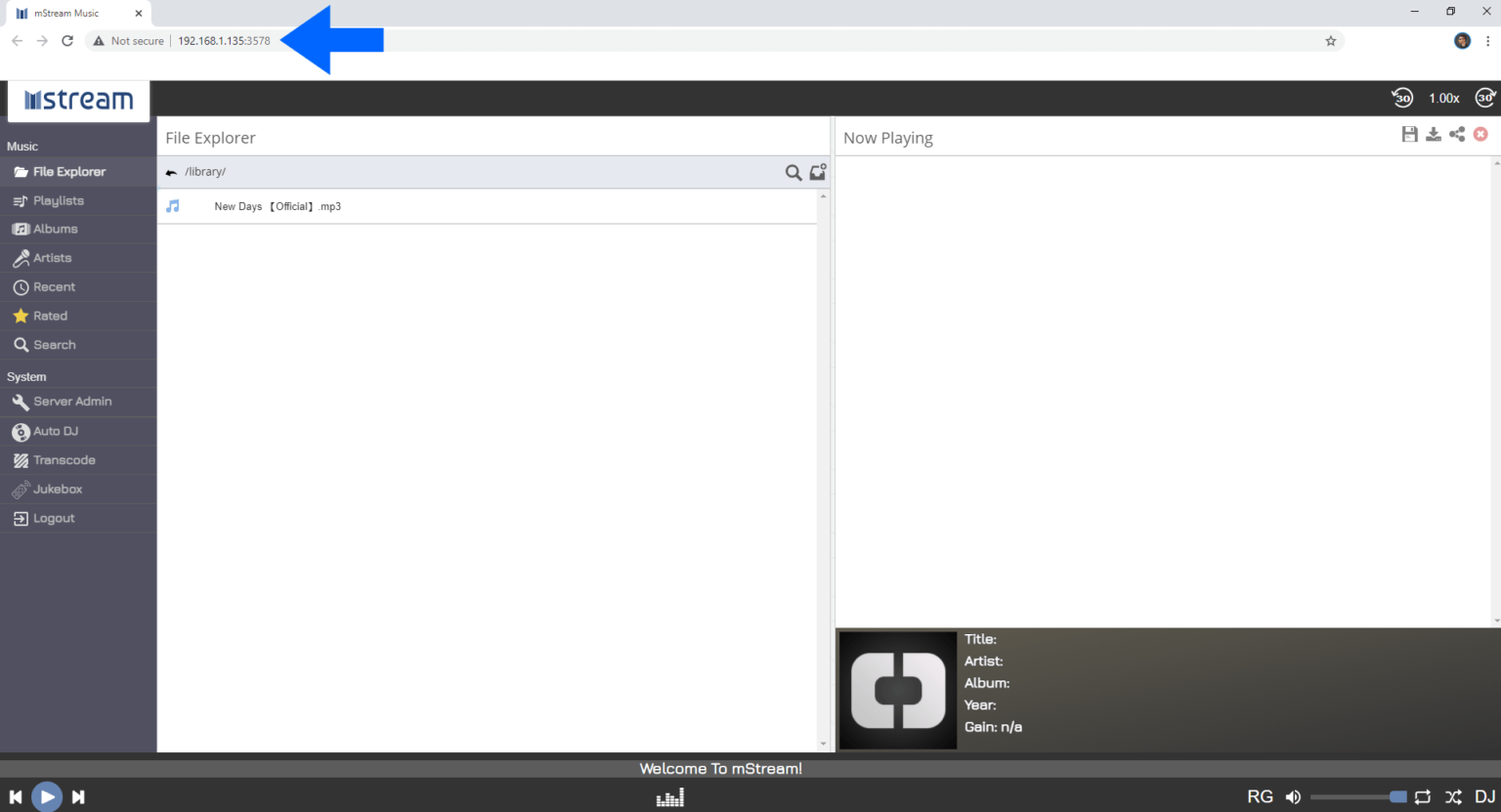 How to Install mStream on Your Synology NAS – Marius Hosting