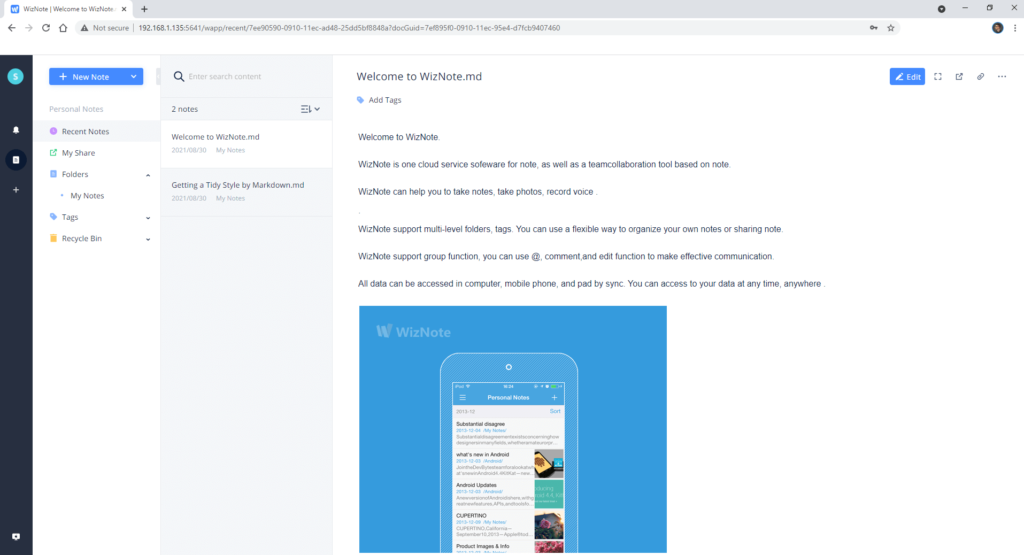 How to Install WizNote on Your Synology NAS – Marius Hosting