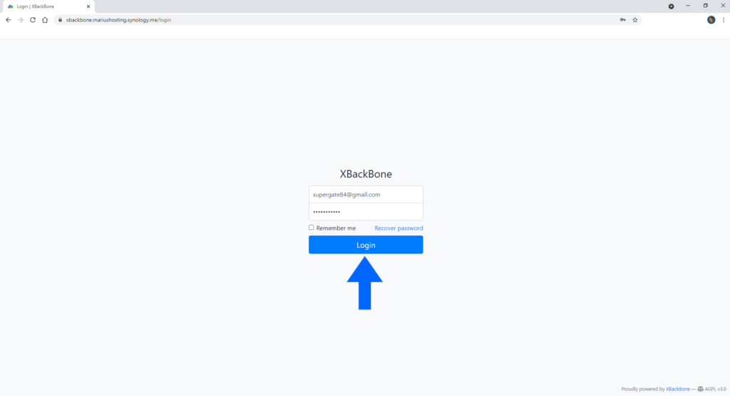 How to Install XBackBone on Your Synology NAS – Marius Hosting