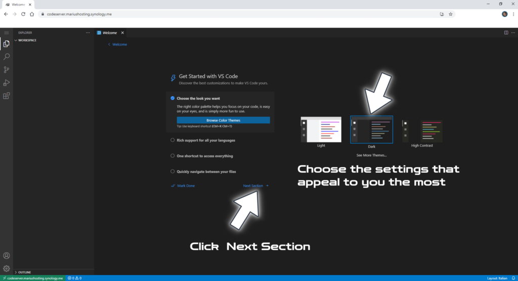 How to Install Code Server on Your Synology NAS – Marius Hosting