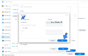 Synology: How to Correctly Set Up Firewall on DSM 7 – Marius Hosting