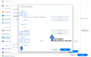 Synology: How to Correctly Set Up Firewall on DSM 7 – Marius Hosting
