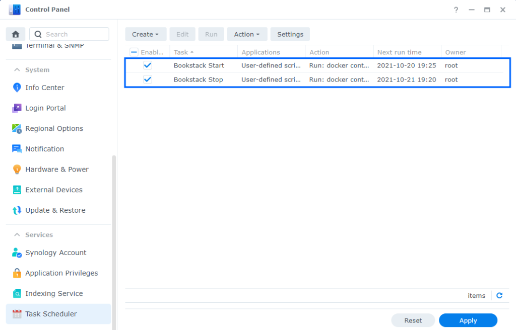 Synology: Schedule Start & Stop For Docker Containers – Marius Hosting Synology: Schedule Start & Stop For Docker Containers – Marius Hosting