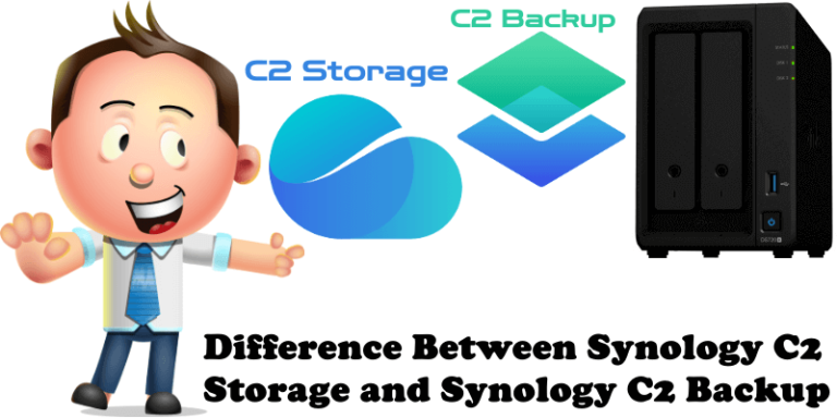 Difference Between Synology C2 Storage and Synology C2 Backup – Marius Hosting