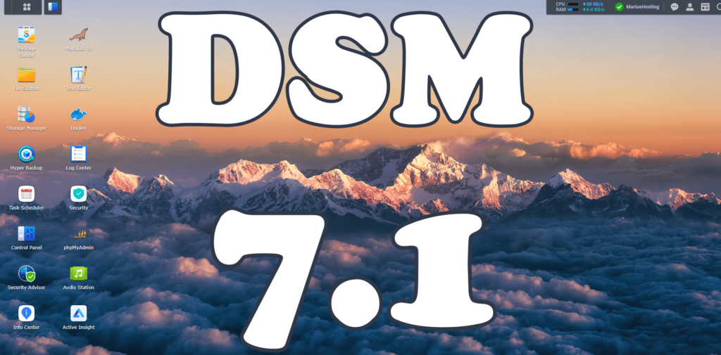 Synology: DSM 7.1 Release Date and Rumors – Marius Hosting