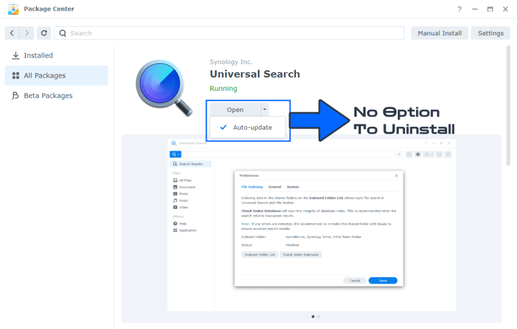 Synology: How to Delete Universal Search – Marius Hosting