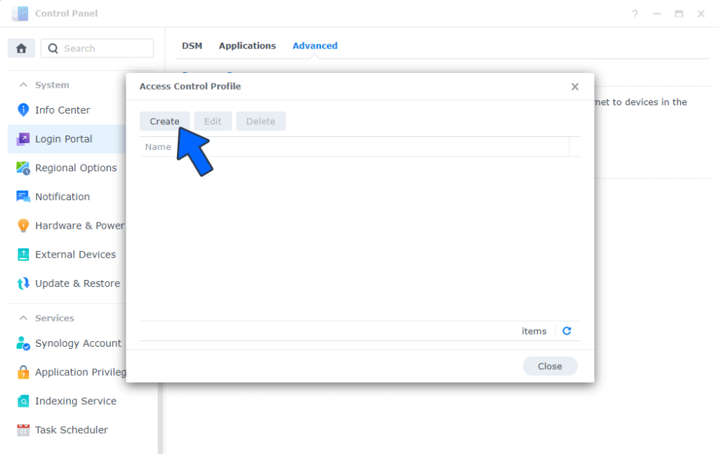 Synology: How to Add Access Control Profile on Your NAS – Marius Hosting
