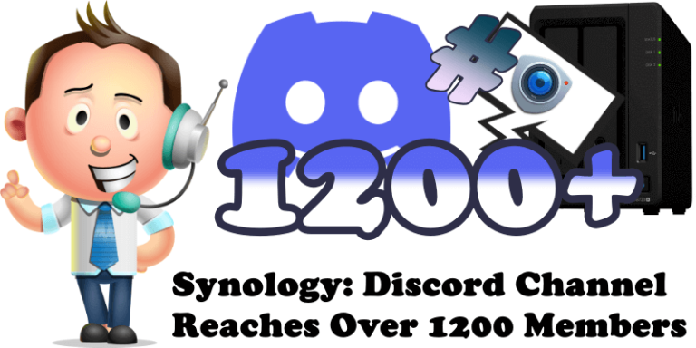 Synology: Discord Channel Reaches Over 1200 Members – Marius Hosting