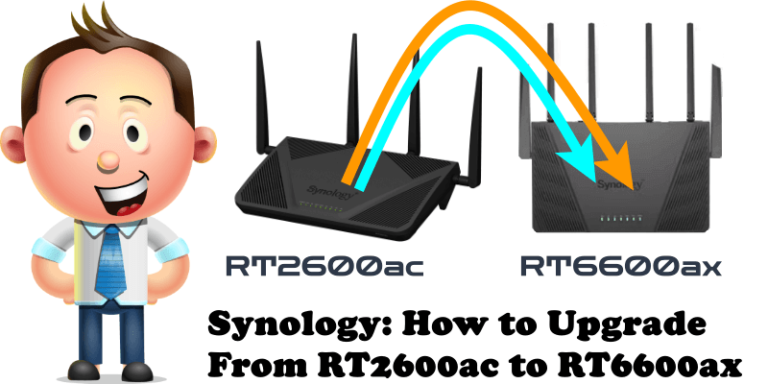 Synology: How to Upgrade From RT2600ac to RT6600ax – Marius Hosting