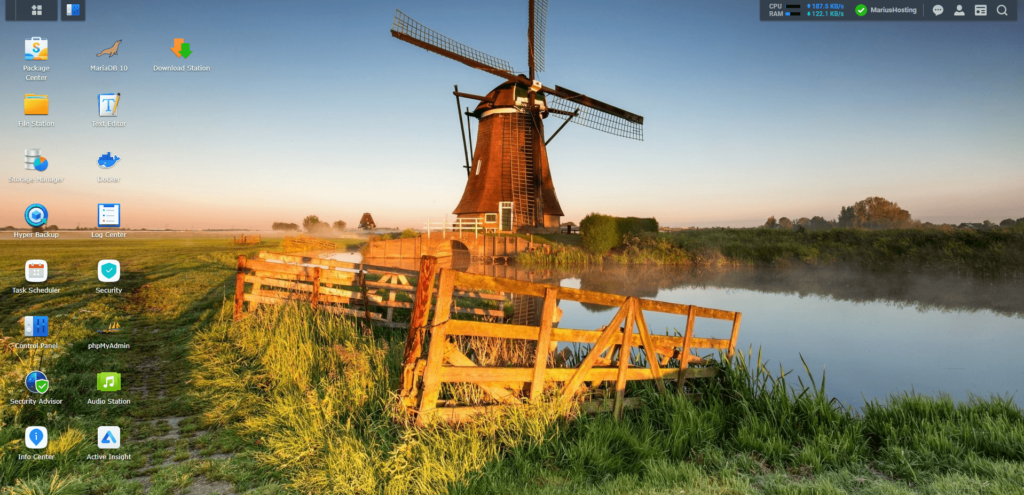 Synology: Windmill Wallpapers For DSM 7 – Marius Hosting