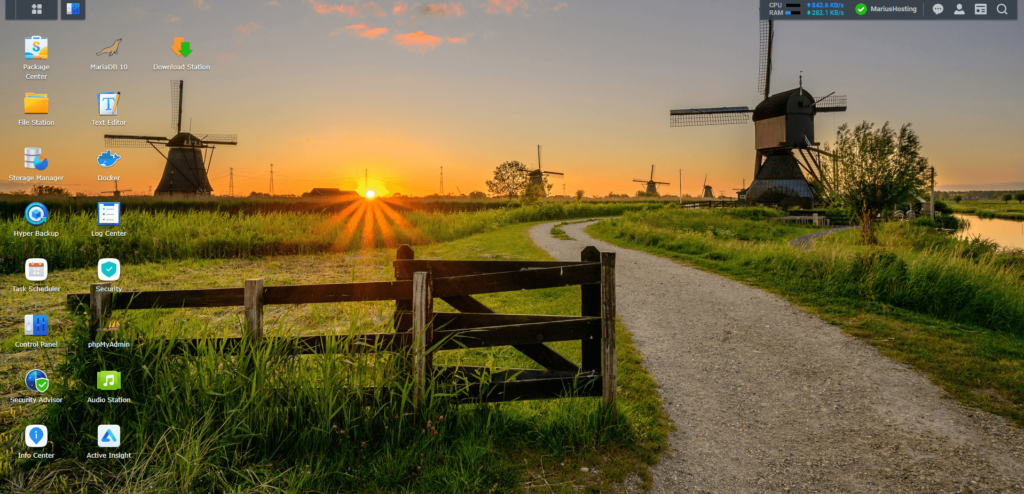 Synology: Windmill Wallpapers For DSM 7 – Marius Hosting