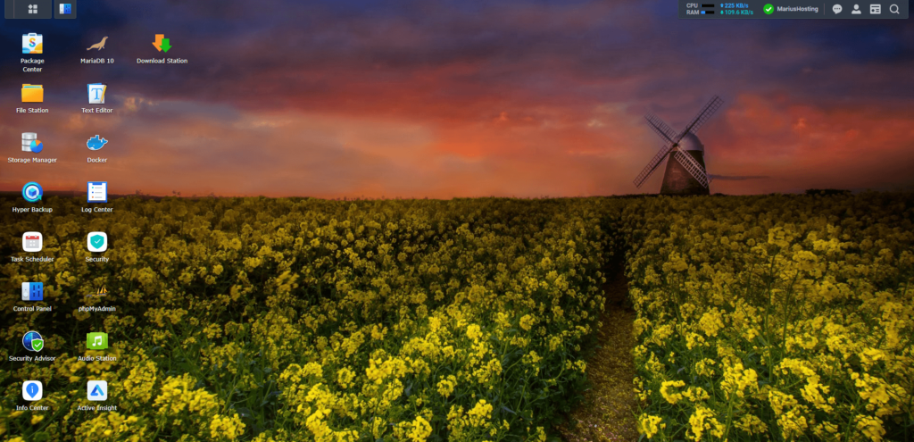 Synology: Windmill Wallpapers For DSM 7 – Marius Hosting