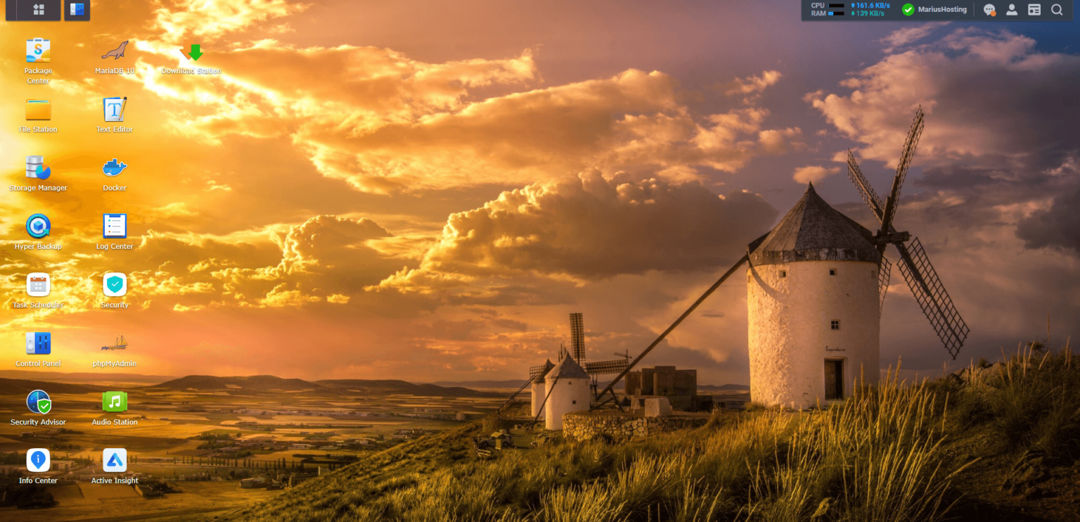 Synology: Windmill Wallpapers For DSM 7 – Marius Hosting