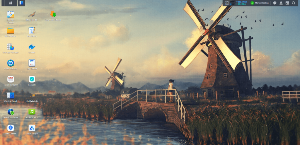 Synology: Windmill Wallpapers For DSM 7 – Marius Hosting