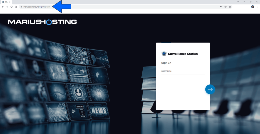 Synology: How to Use Login Portal – Marius Hosting