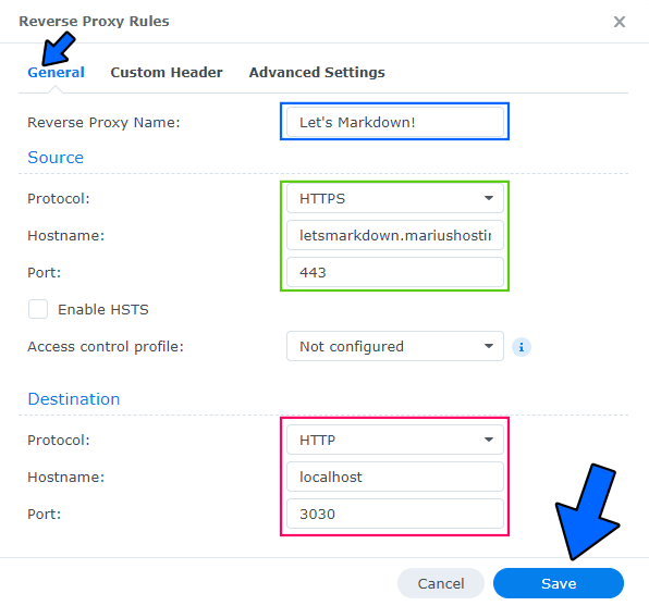 How to Install Let’s Markdown on Your Synology NAS – Marius Hosting