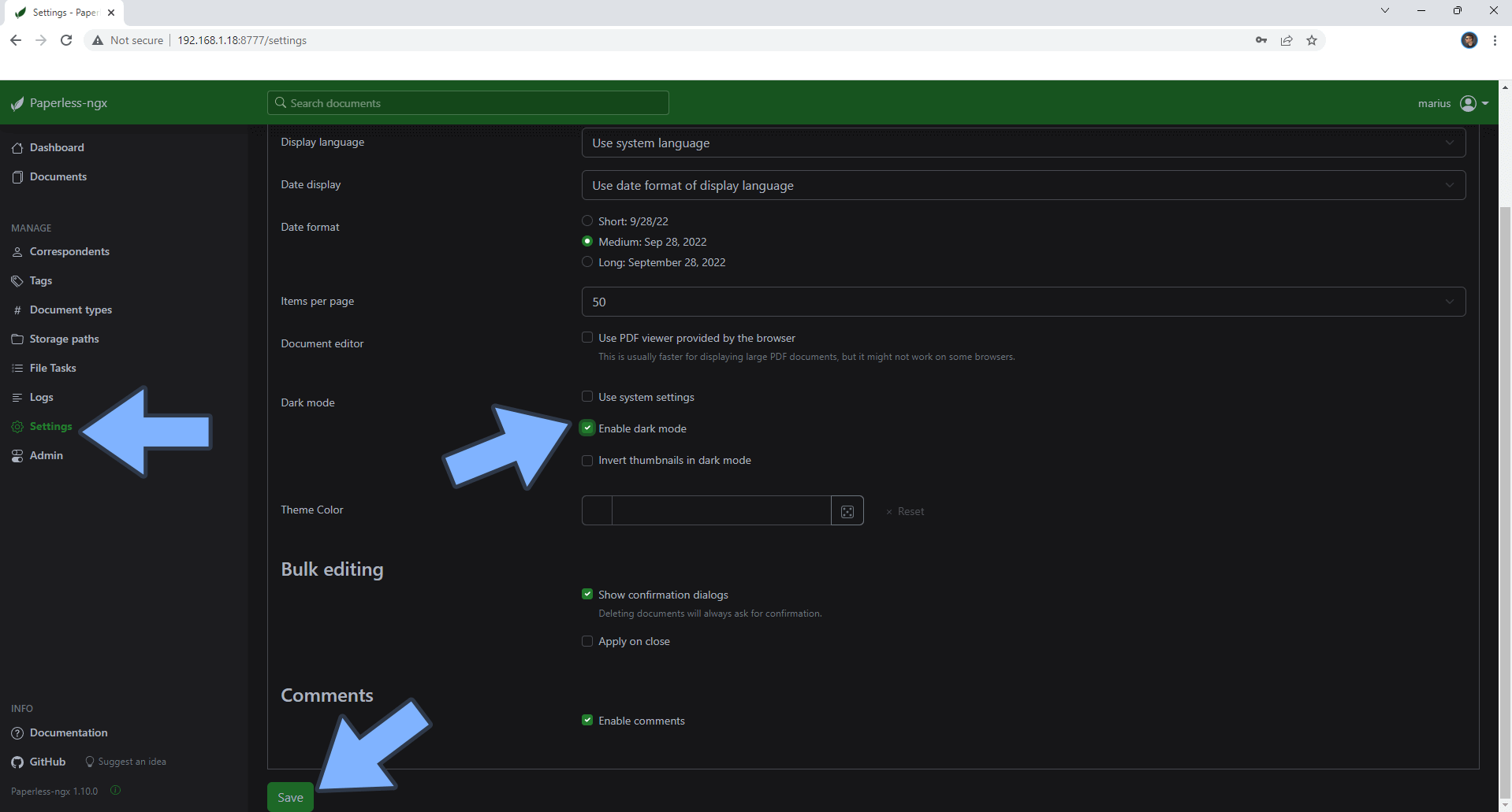 Synology: Install Paperless NGX With Office Files Support – Marius Hosting