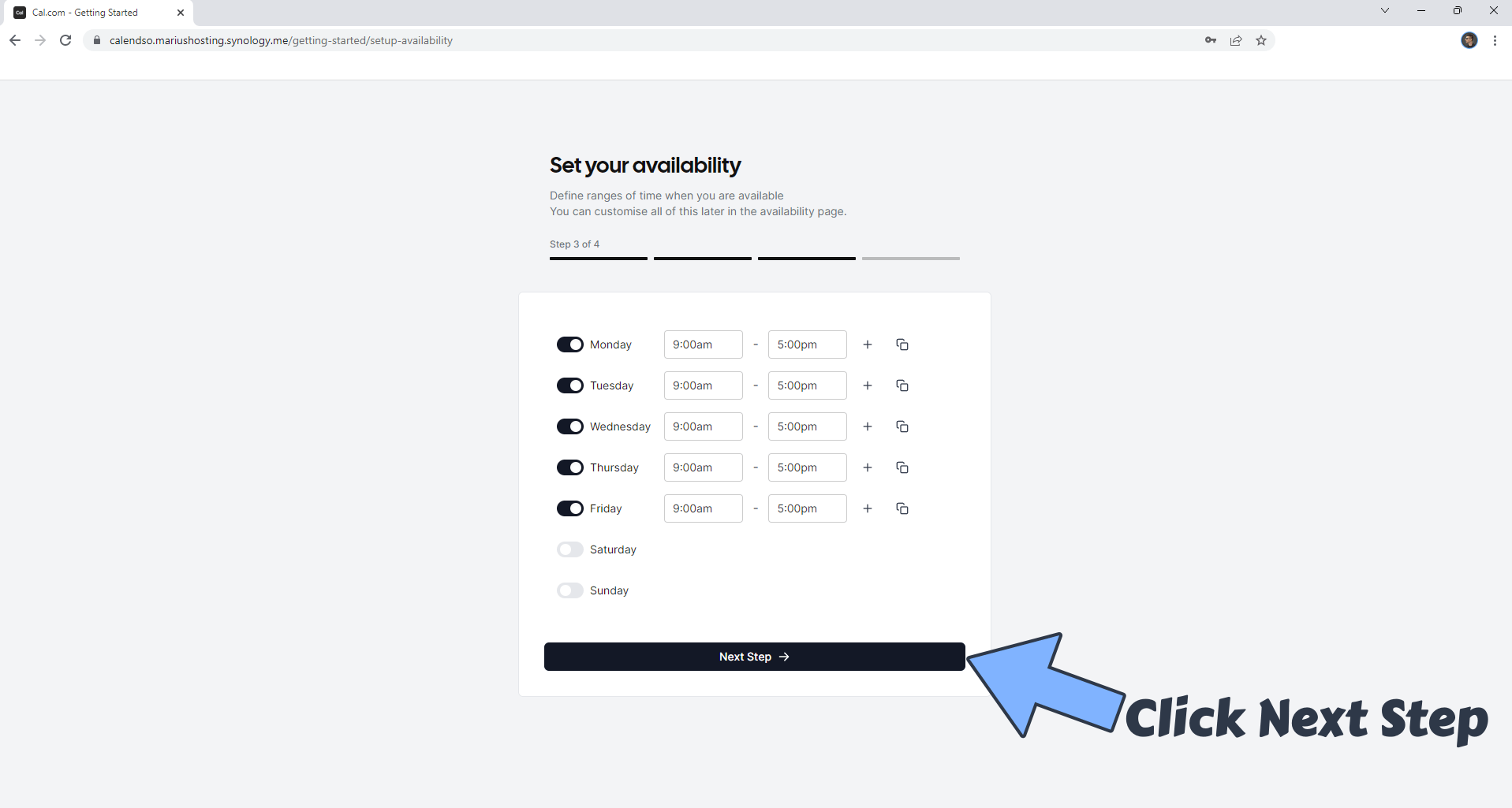 How to Install Calcom on Your Synology NAS – Marius Hosting