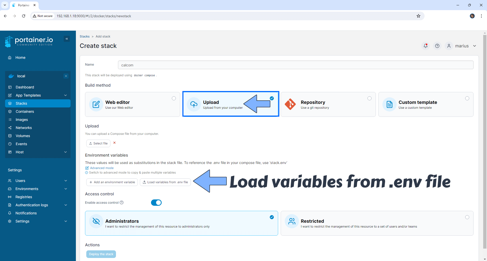How to Install Calcom on Your Synology NAS – Marius Hosting