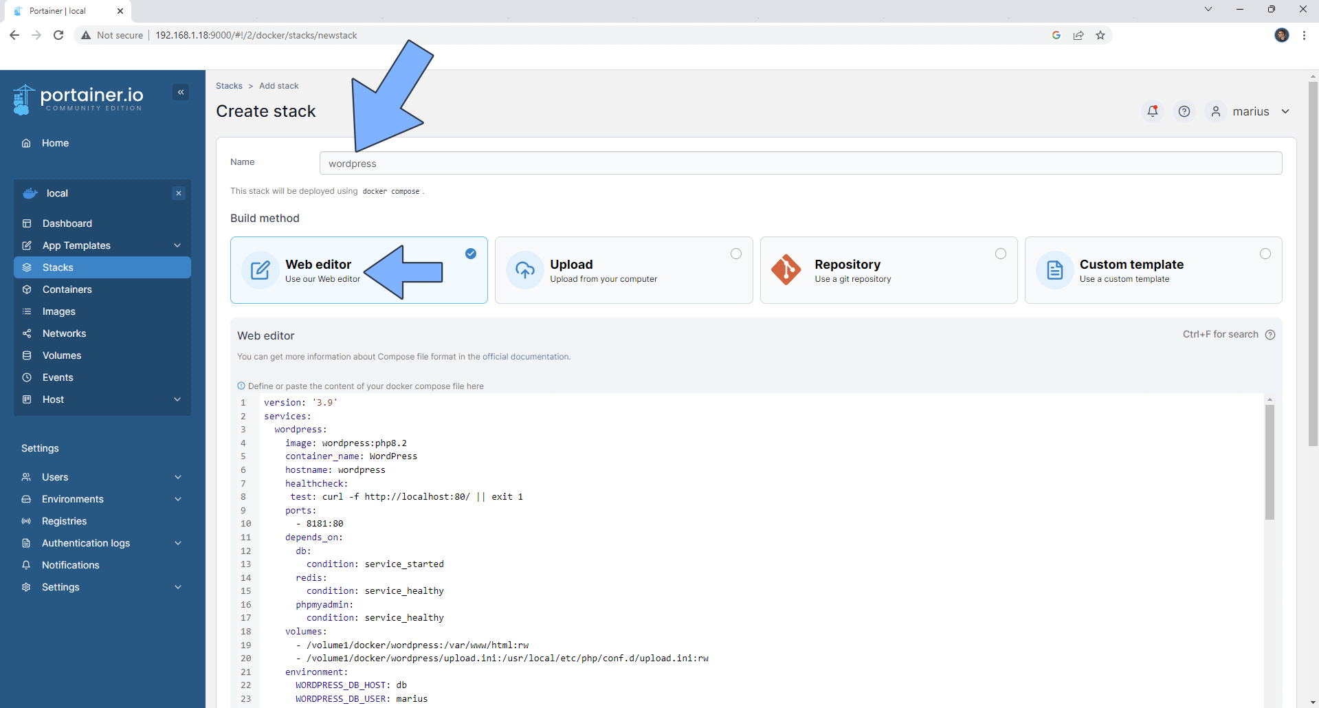 How to Install WordPress on Your Synology NAS – Marius Hosting