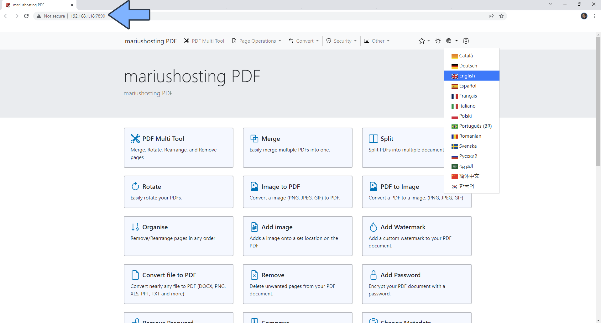 How to Install Stirling-PDF on Your Synology NAS – Marius Hosting