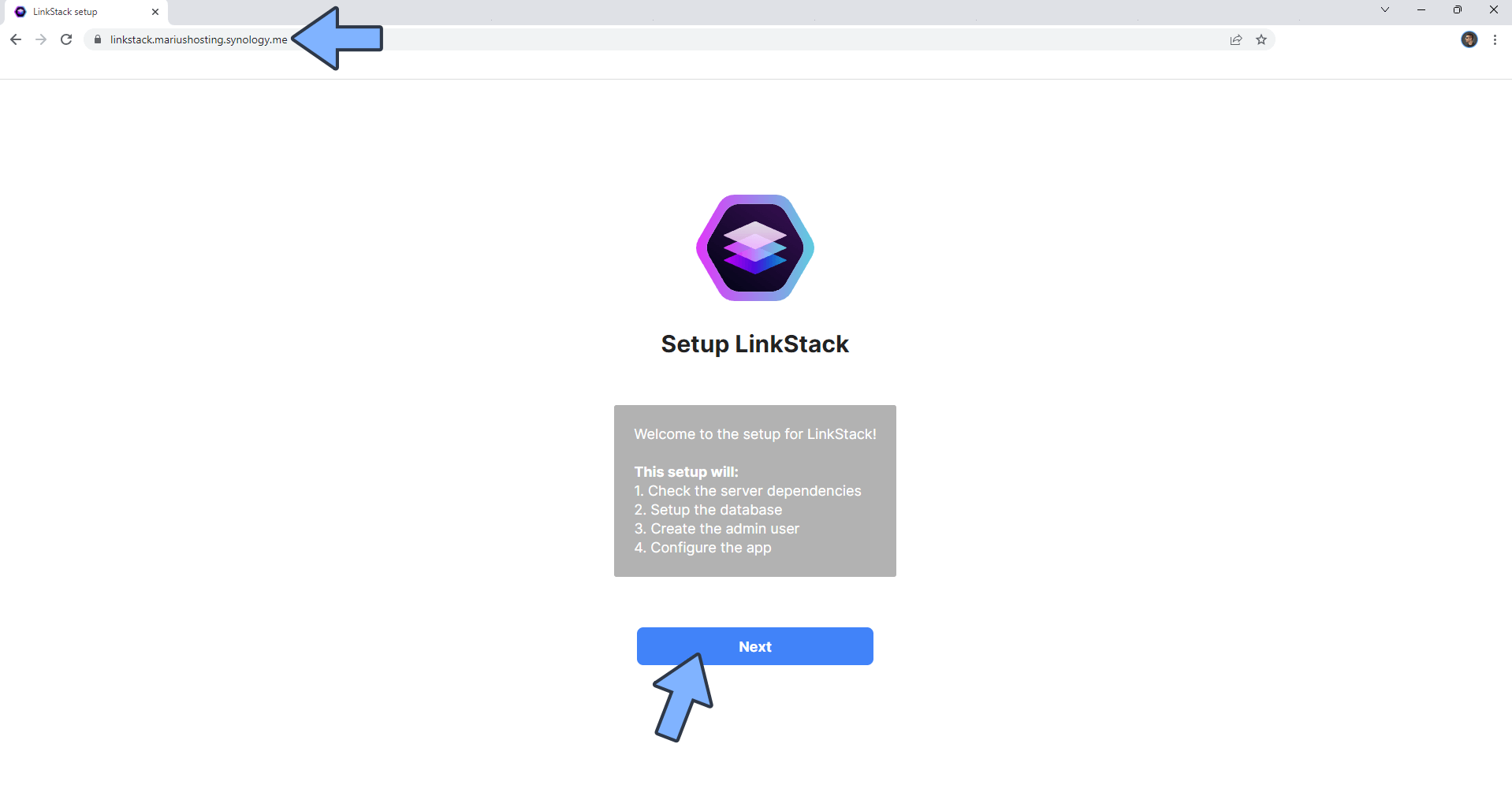 How to Install LinkStack on Your Synology NAS – Marius Hosting